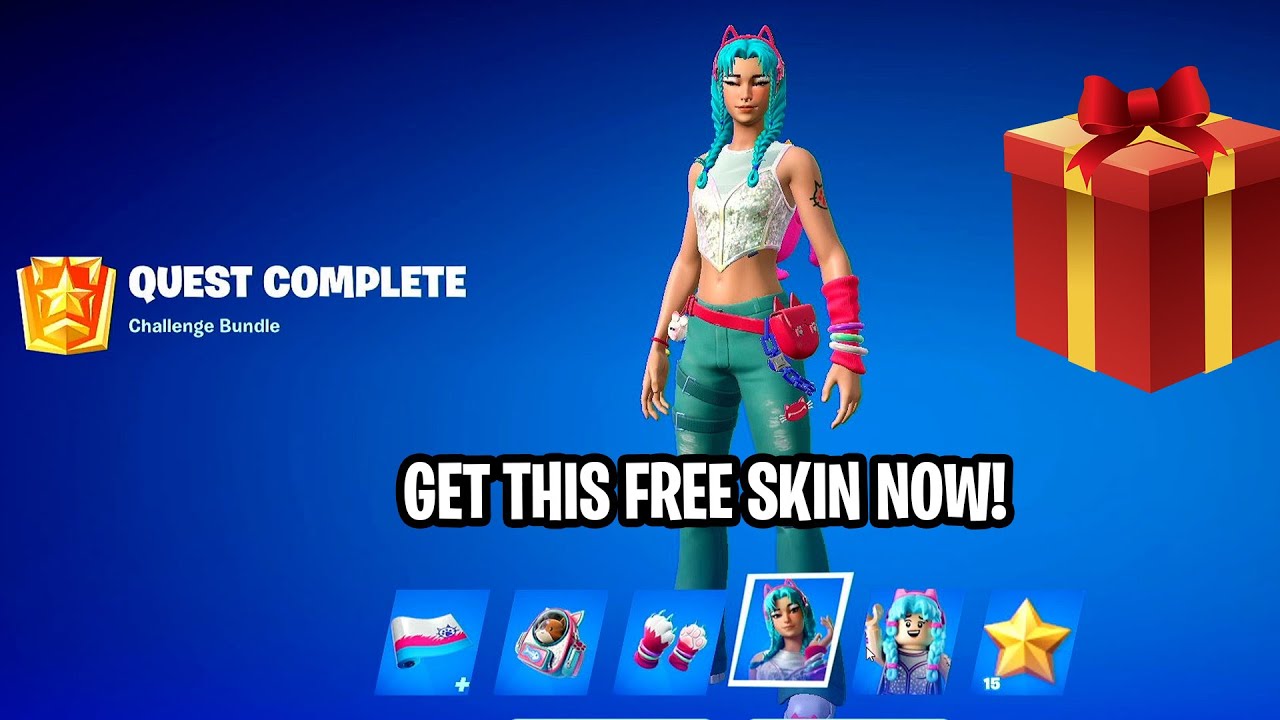🔥 How to Unlock the Katalina Skin FAST in Fortnite Mobile | Chapter 5 ...