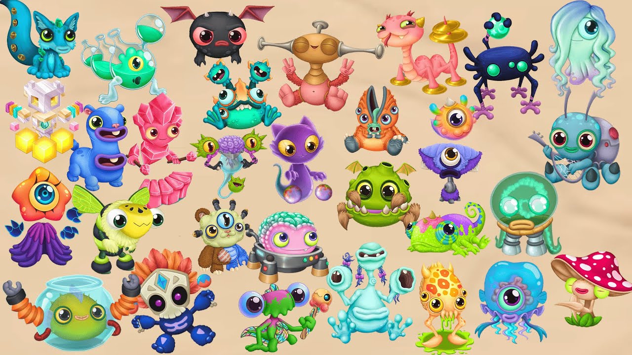 ALL Baby Monsters Original vs Fanmade | My Singing Monsters - YouTube