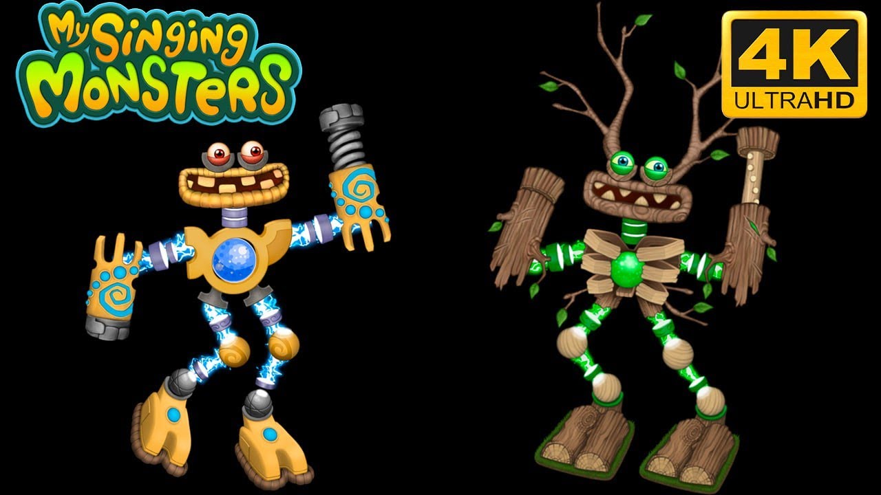 Wubbox VS Rare Wubbox (My Singing Monsters) 4k - YouTube