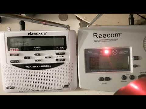 EAS #48: Severe Thunderstorm Warning on Midland WR120 and Reecom R-1630 ...