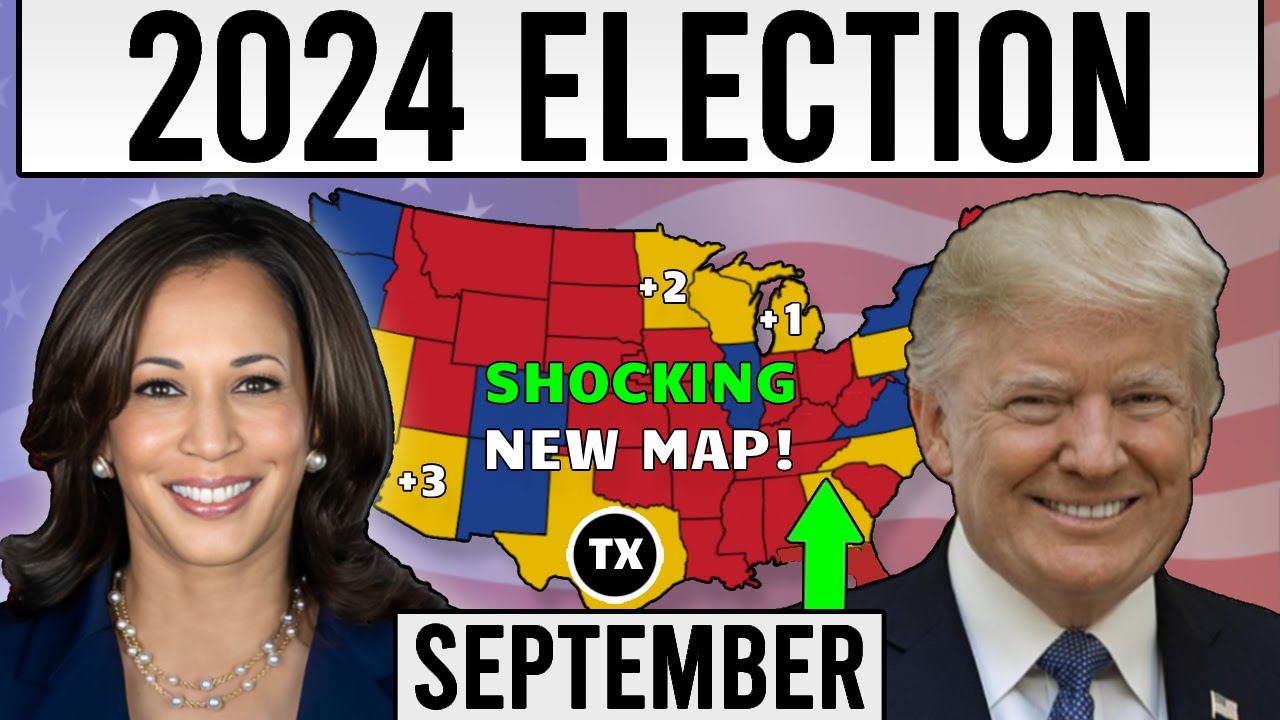NEW 2024 September Election Prediction | Kamala Harris vs Donald Trump ...