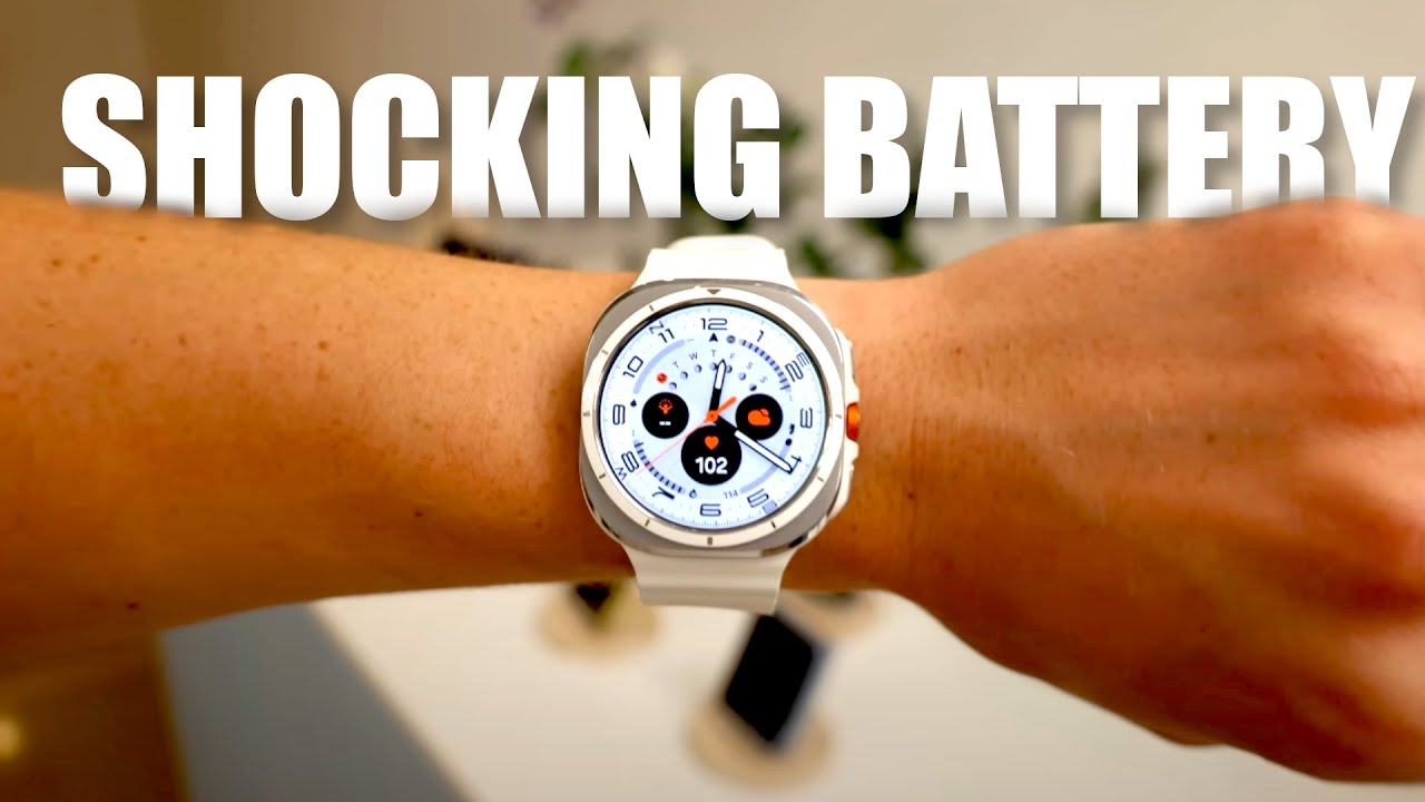 Samsung Galaxy Watch Ultra - Battery Life Reality! - YouTube