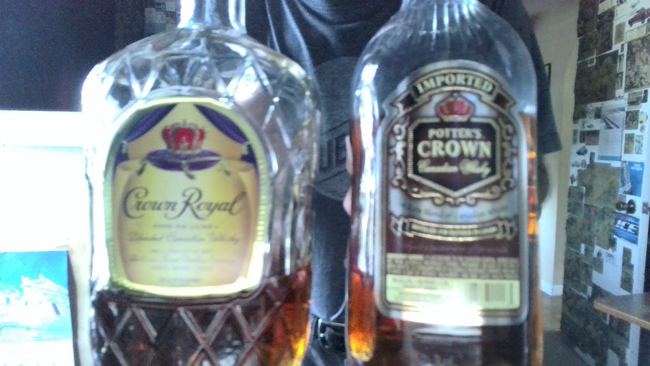 Crown Royal Fine De Luxe vs. Potter's Crown - YouTube