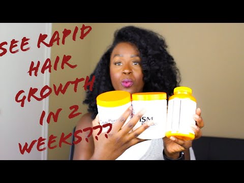 GROW YOUR HAIR IN 2 WEEKS SAFELY (MSM POWDER) - YouTube
