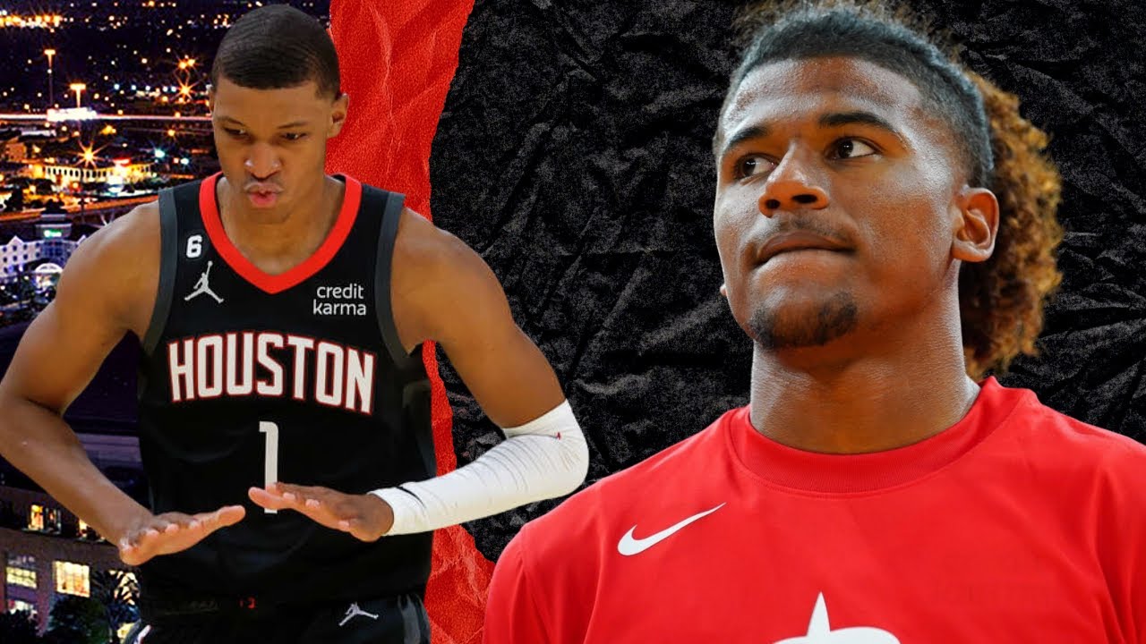 Jalen Green x Jabari Smith Jr. Heated Bench Argument, Eric Gordon Not ...