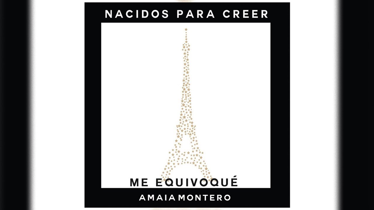 Amaia Montero - Me Equivoqué (Letra/Lyrics) - YouTube