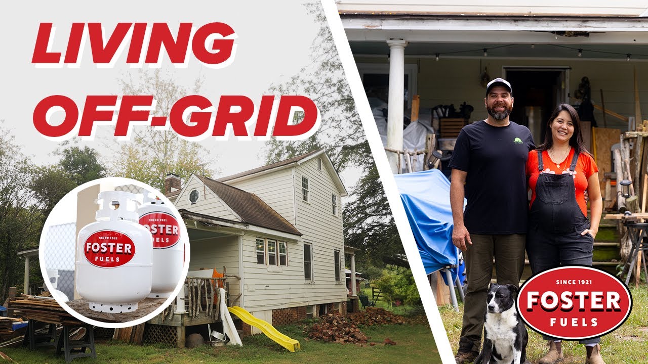 Living Off-Grid: How This House Runs on Propane | Foster Fuels - YouTube