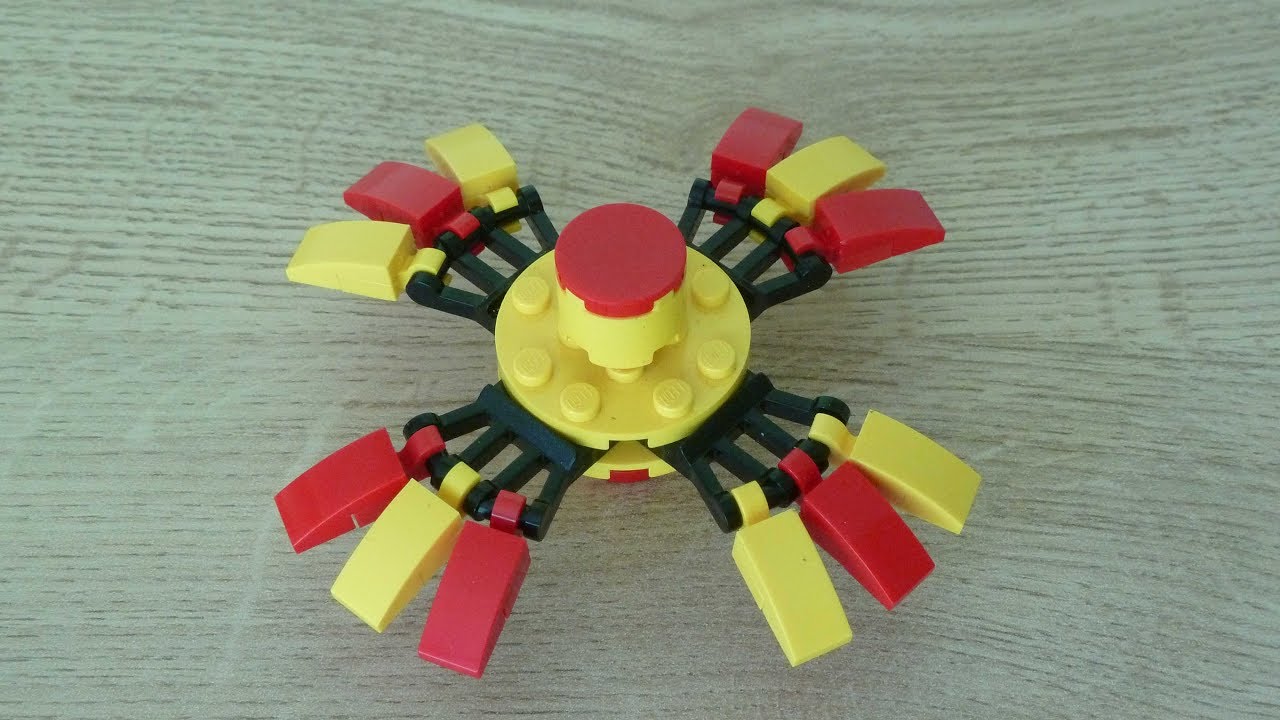LEGO FIDGET HAND SPINNER #8 HOW TO BUILD Instructions - YouTube