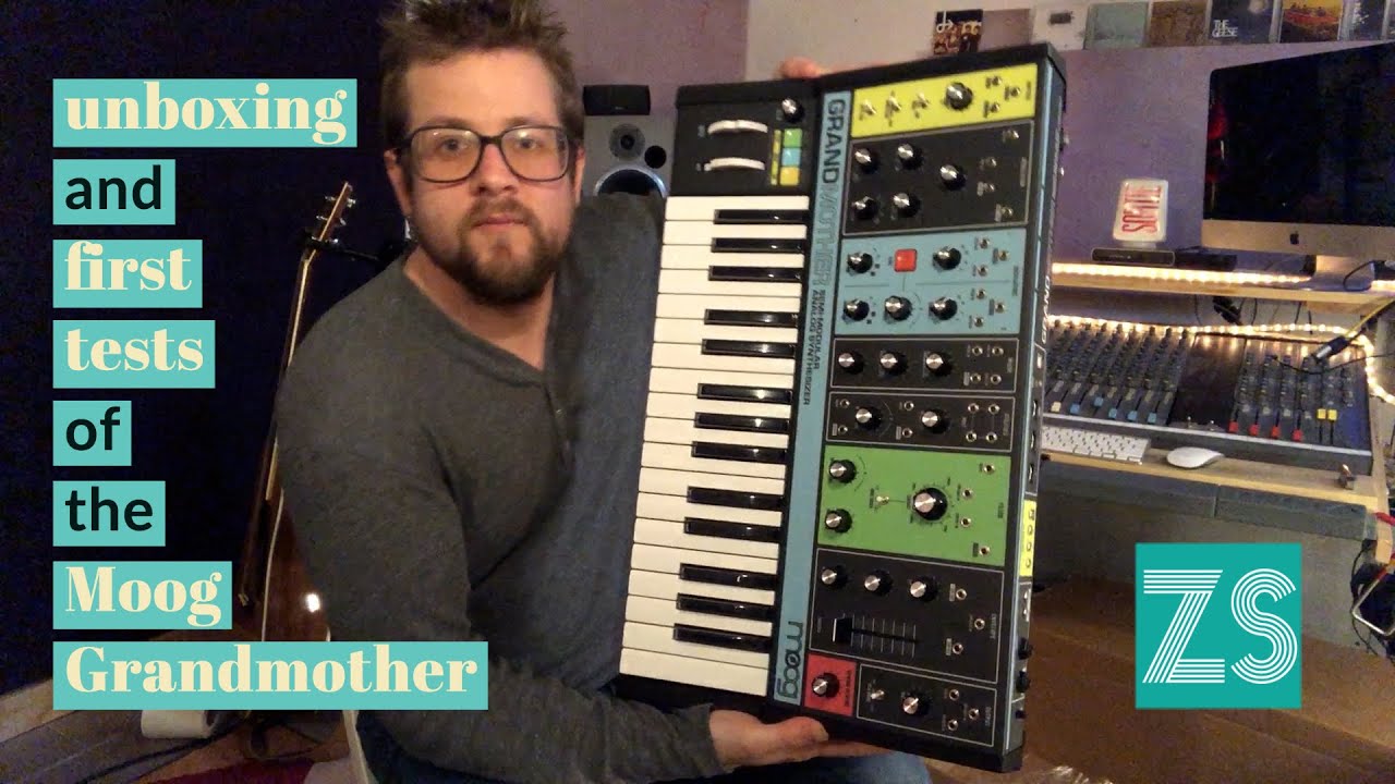My First Analog Synth: The Moog Grandmother. - YouTube