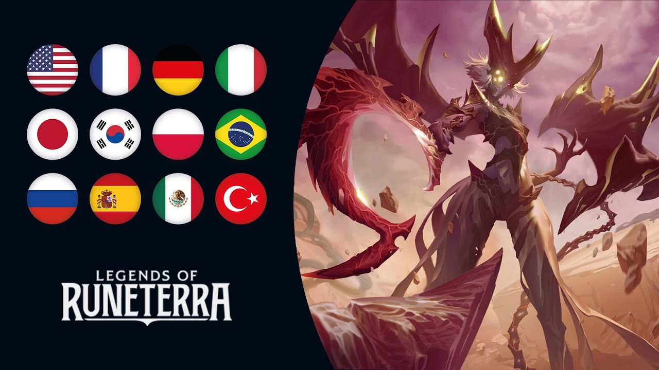 Xolaani The Bloodweaver - All Voice Lines - All Languages | Legends of ...