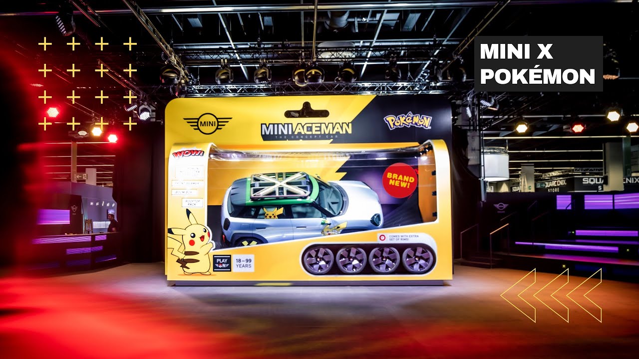 MINI x Pokémon Collaboration - MINI Aceman - YouTube
