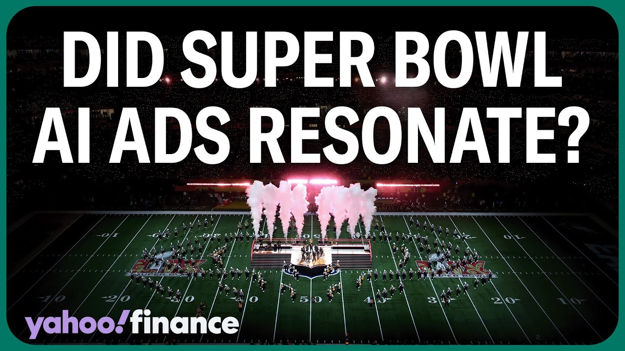 Did Super Bowl AI ads resonate with consumers? - YouTube