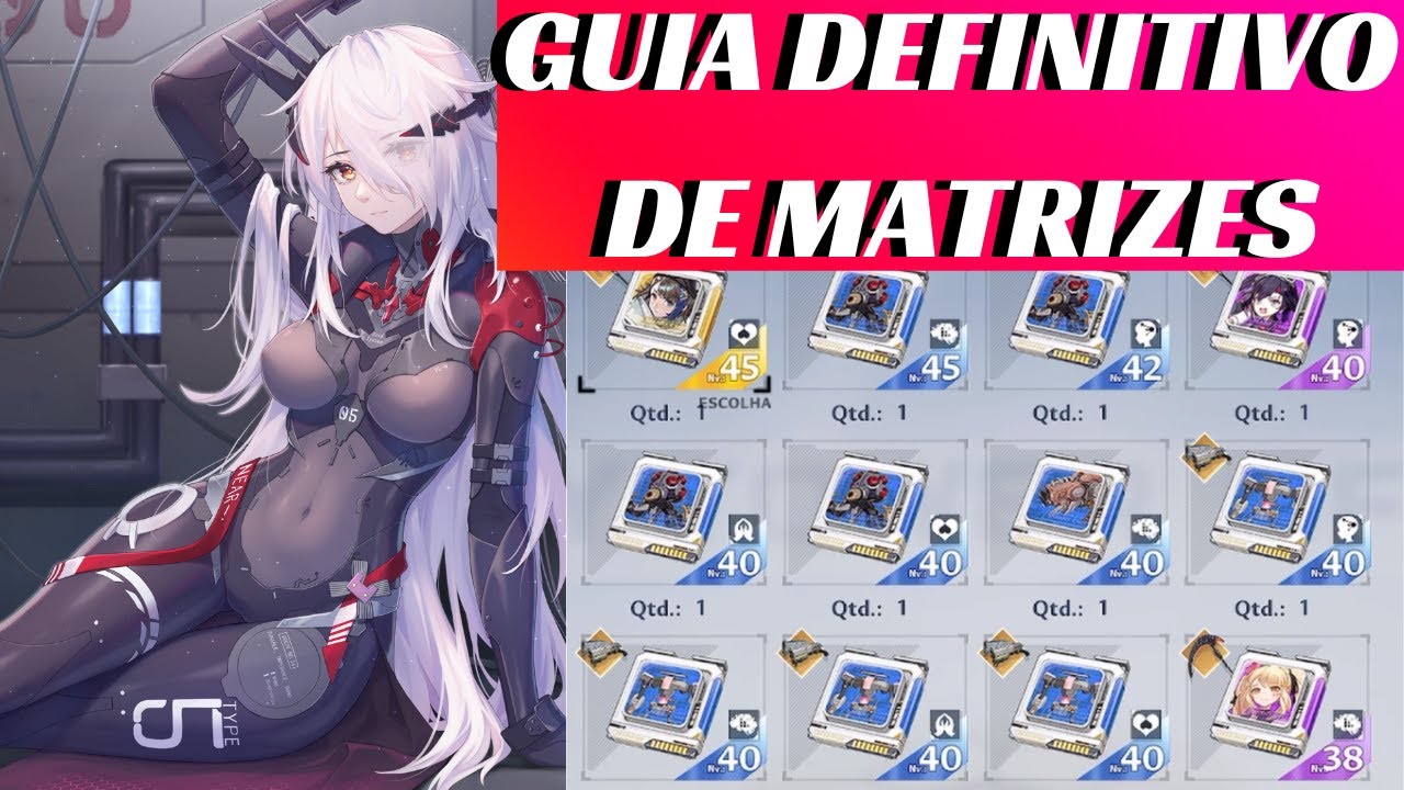 TOWER OF FANTASY TOF GUIA MATRIZES COMO FARMAR E QUAIS UPAR! MELHORE SEU FC - YouTube