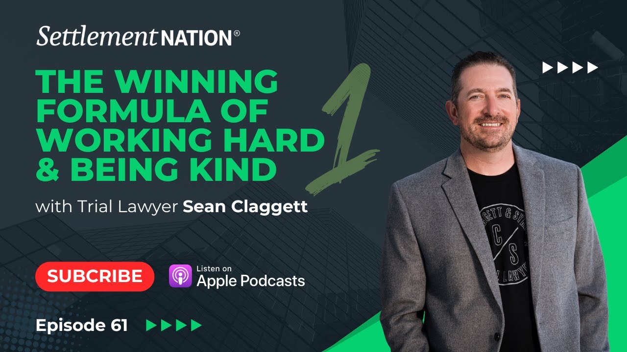The Winning Formula of Working Hard & Being Kind with Trial Lawyer Sean ...