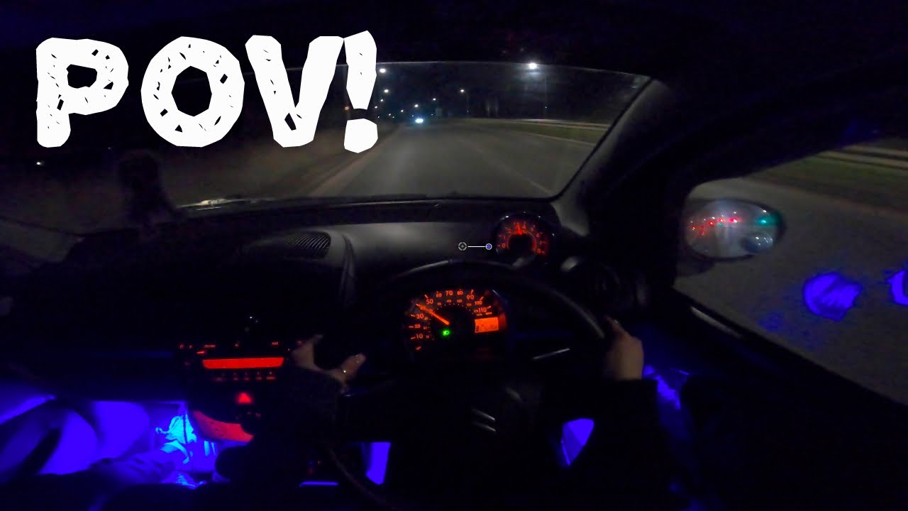 CITROEN C1 POV NIGHT DRIVE! - YouTube