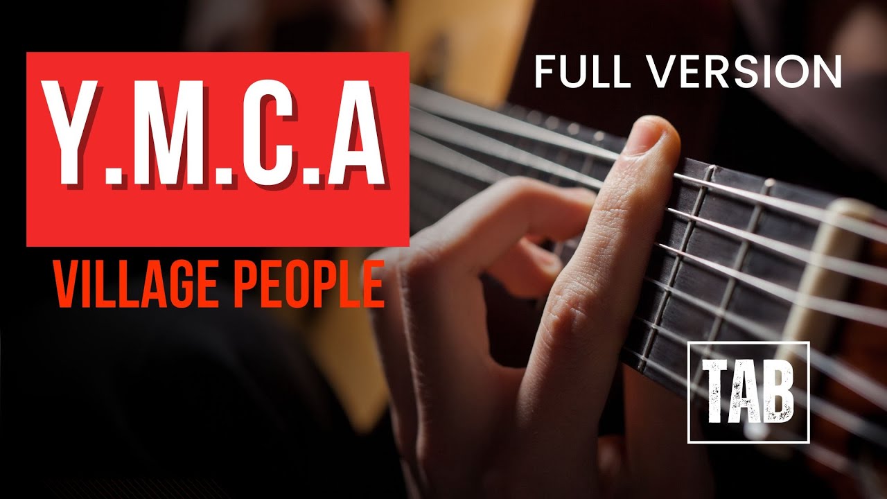 Y.M.C.A - Village People - Easy Fingerstyle Guitar Tutorial TAB - YouTube