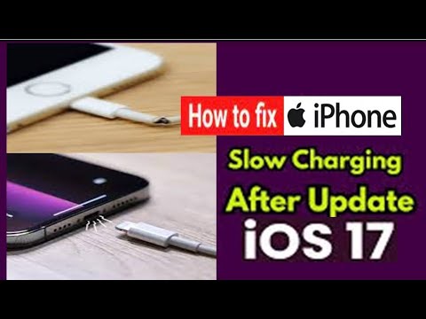 How To Fix iPhone Slow Charging After Update iOS 17 - YouTube