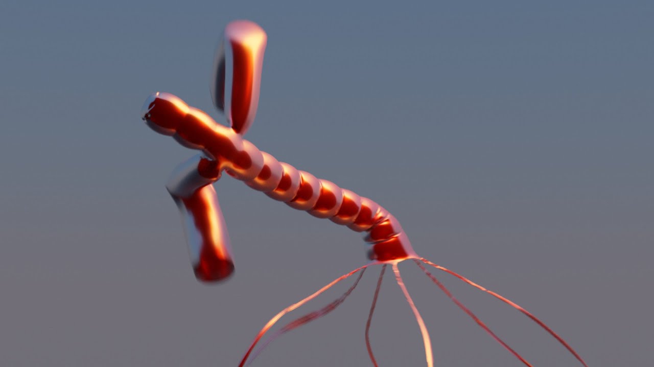 Dance with the wind or wind dance |cloth simulation|Blender 2.91a - YouTube