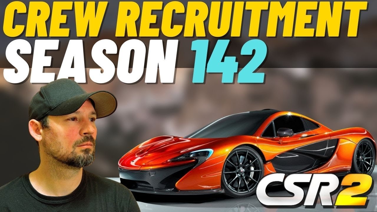 CSR2 Crew Recruitment season 142 - YouTube