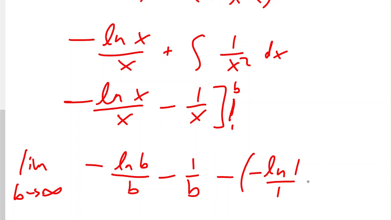 8.8 Improper Integrals - Part 1 - YouTube