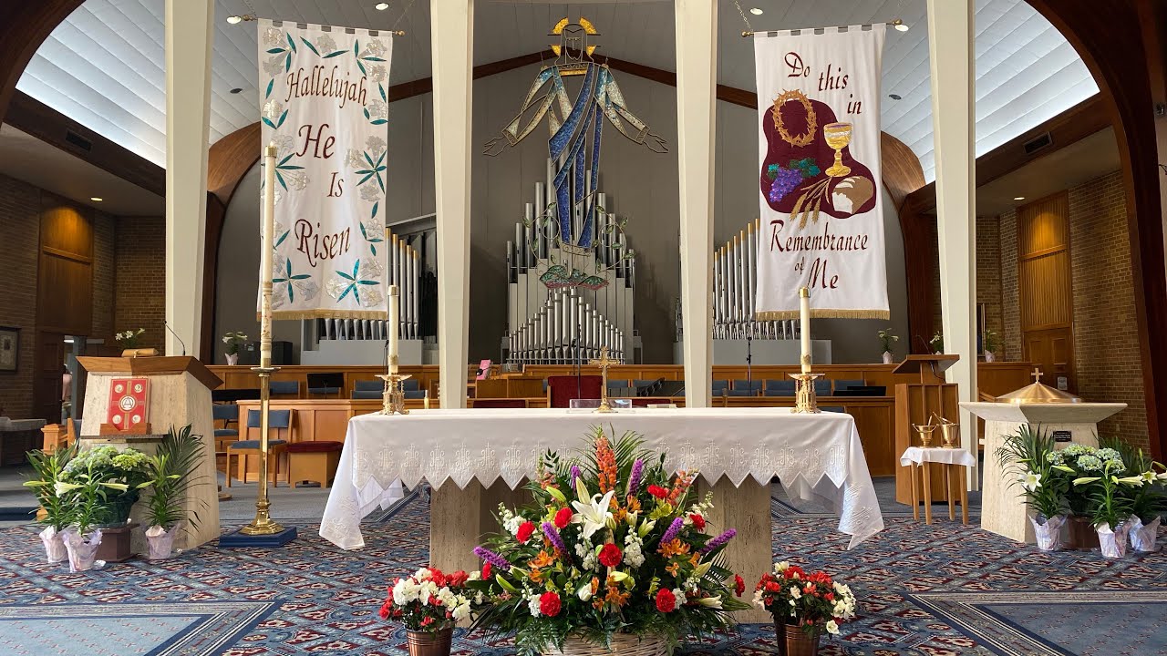 Easter Sunday Mass from Holy Spirit - April 4, 2021 - YouTube