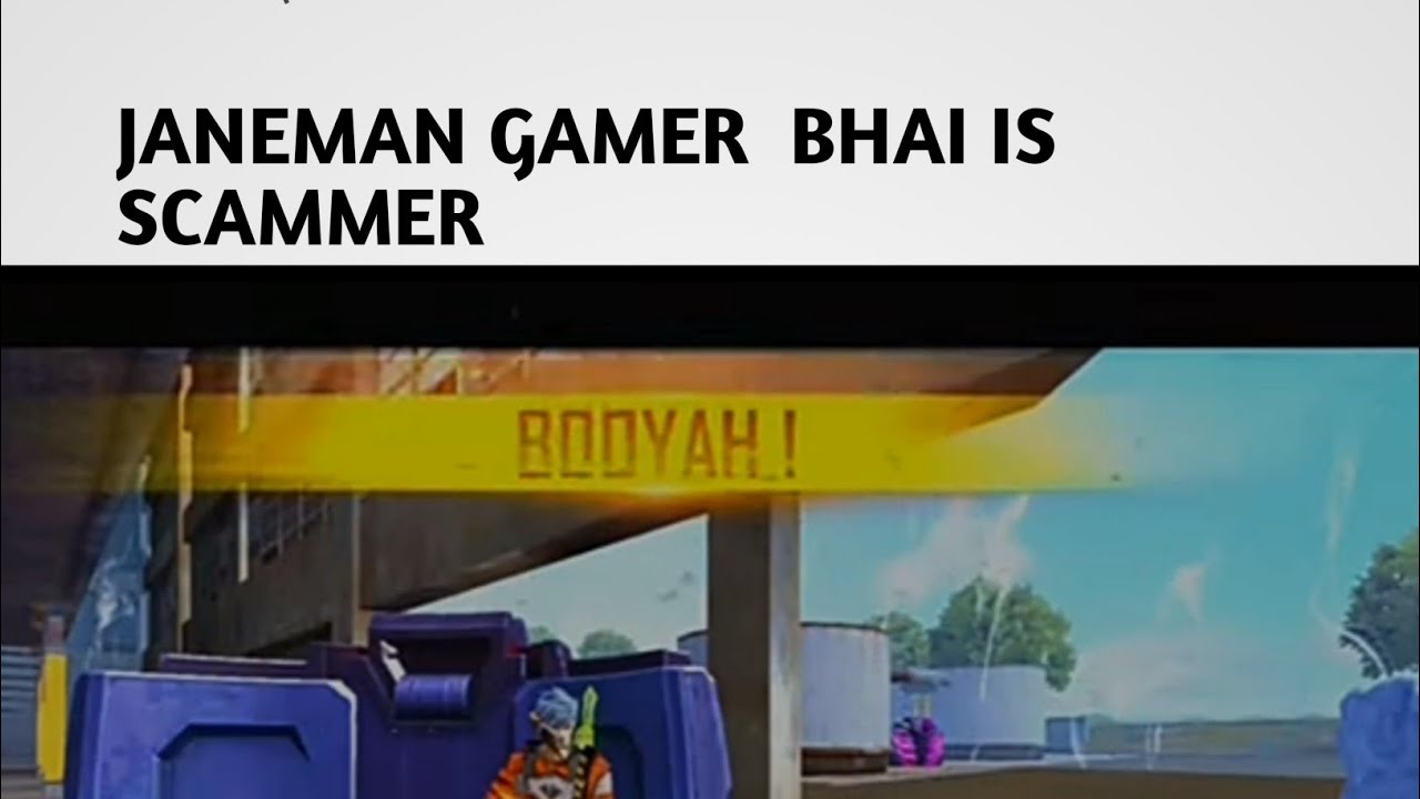 JANEMAN GAMER BHAI IS SCAMMER ON ALL SUBSCRIBER 😭😭 - YouTube