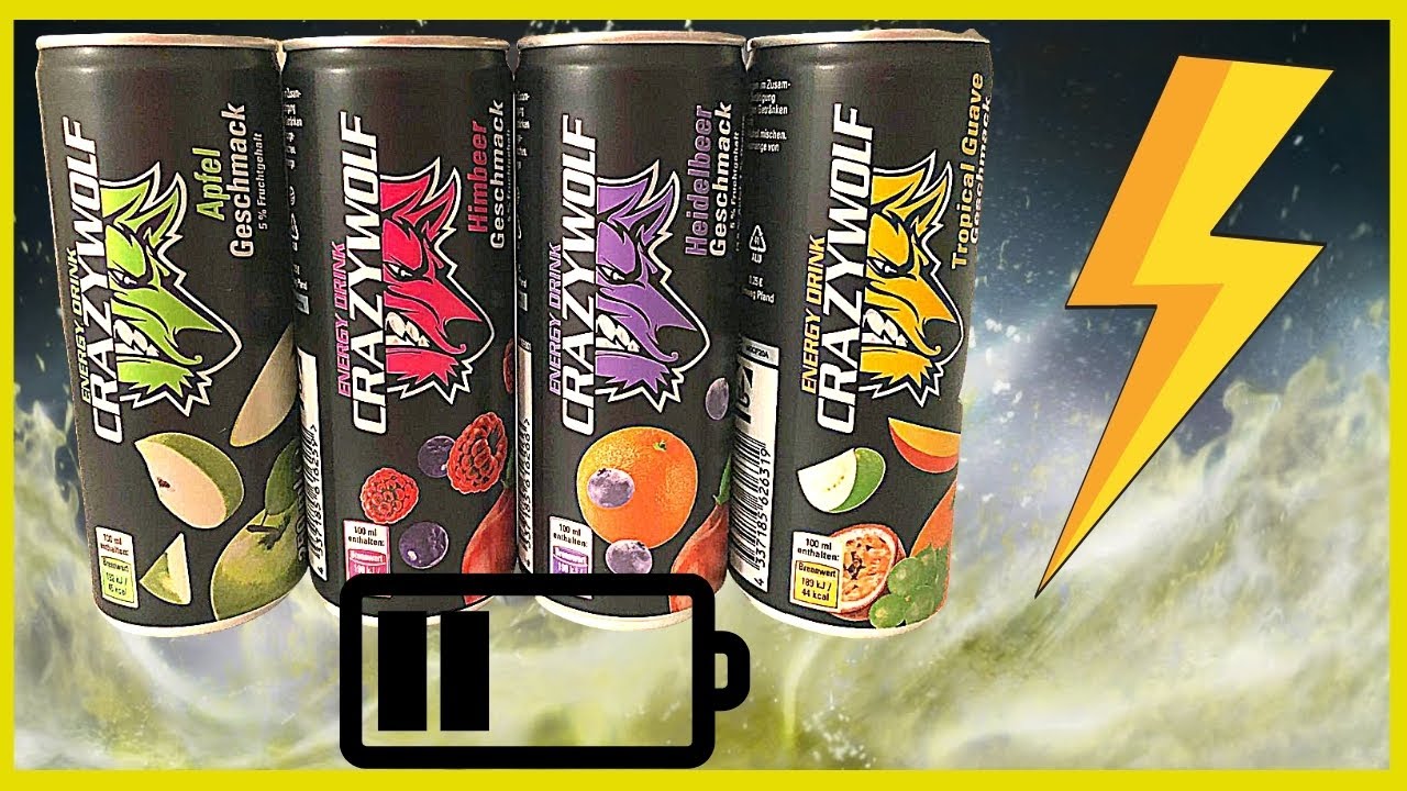 Crazy wolf Energy Drink - YouTube