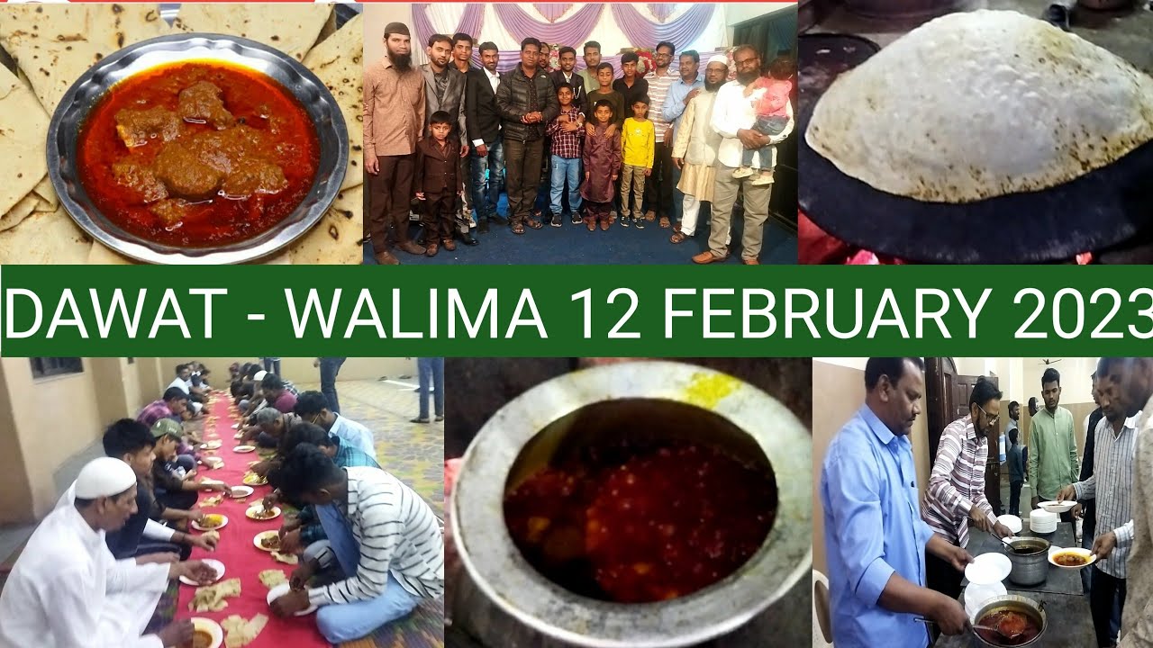 Aurangabad Dawat - E Walima muslim Wedding / Gosht Mande - YouTube