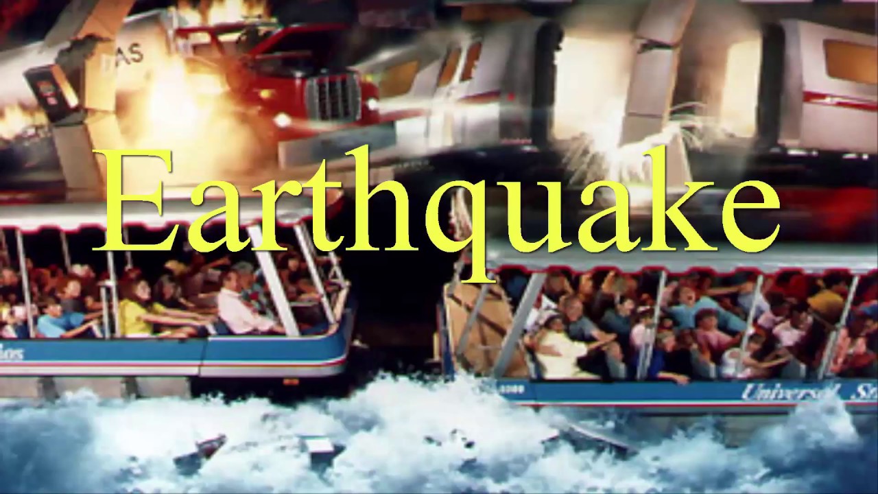 EARTHQUAKE (TERREMOTO) Efectos Especiales) UNIVERSAL STUDIOS HOLLYWOOD ...