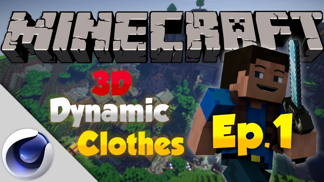 Minecraft DYNAMIC 3D CLOTHES Tutorial - Part 1 - YouTube