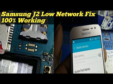Samsung J2 Low Network Problem Solution || J2 Network Up Down Problem ...