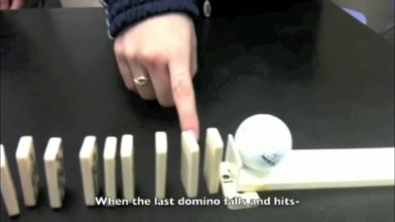 Rube Goldberg Experiment: Ball In A Cup - Anastasia, Angelica, Jennifer ...