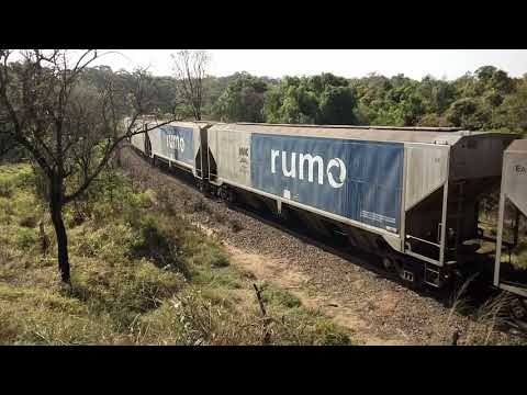 [HD] Rumo 777 AC44i Km198 São Carlos-SP - YouTube