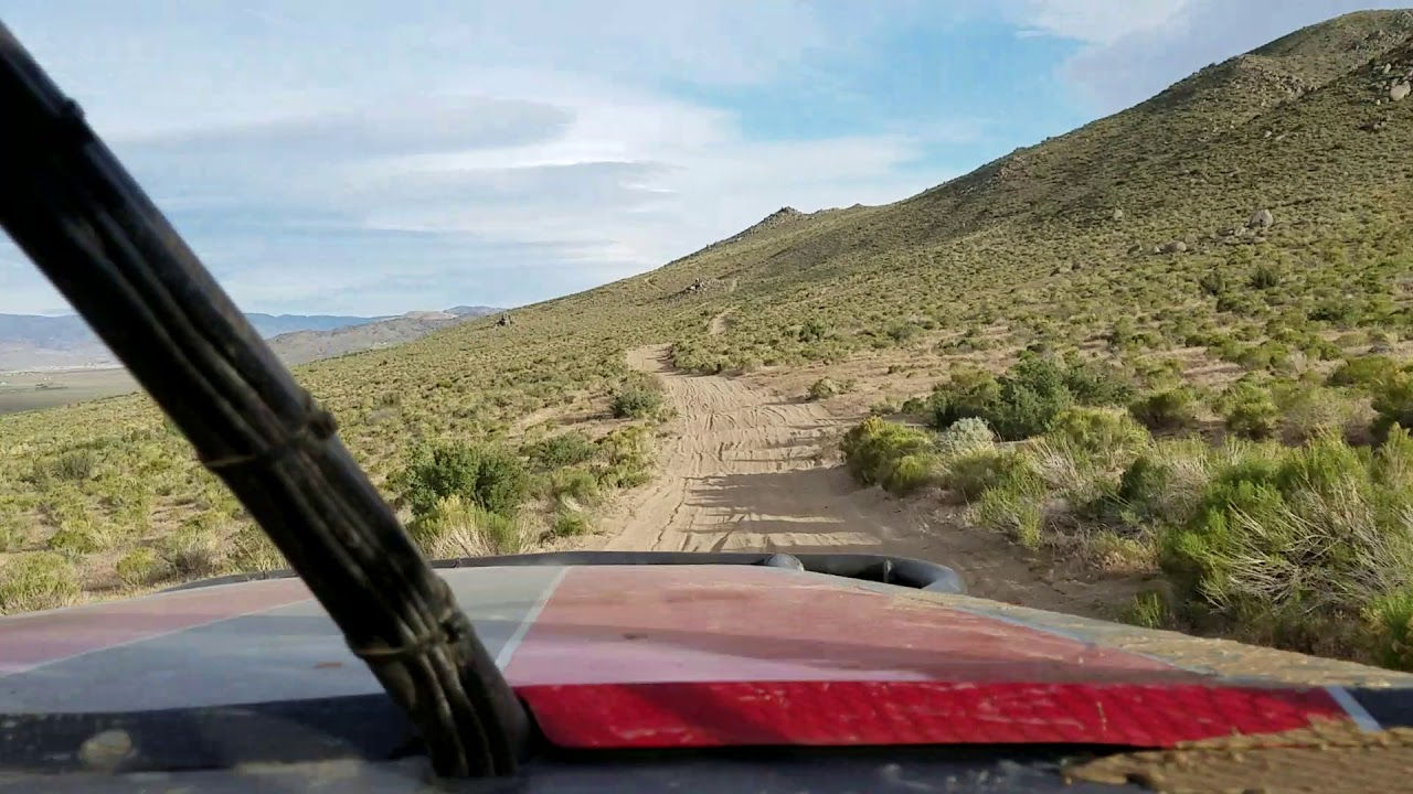 Over 100 mph in a Baha Race Car, Moon Rocks NV - YouTube