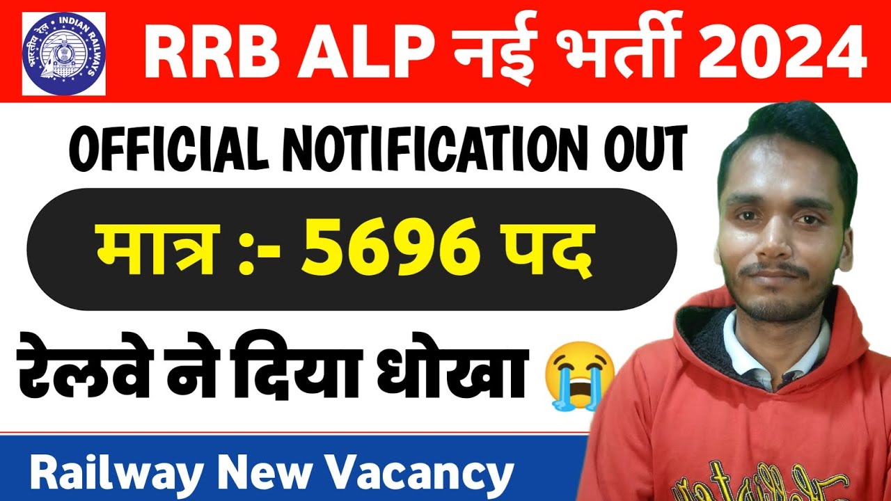 RRB ALP NEW NOTIFICATION 2024 | ALP FULL NOTIFICATION | RRB ALP APPLY ...