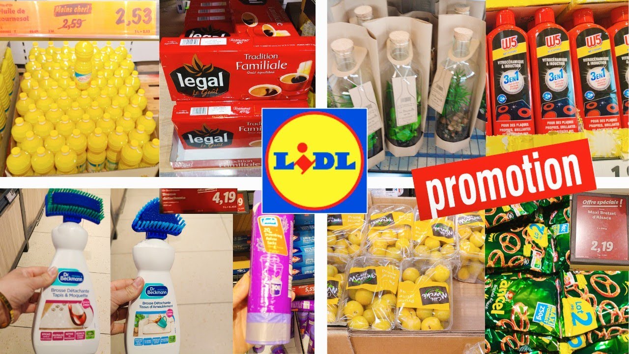 LIDL ARRIVAGE PROMOTIONS ALIMENTAIRE & OFFRES SPÉCIALES #promo #lidl ...