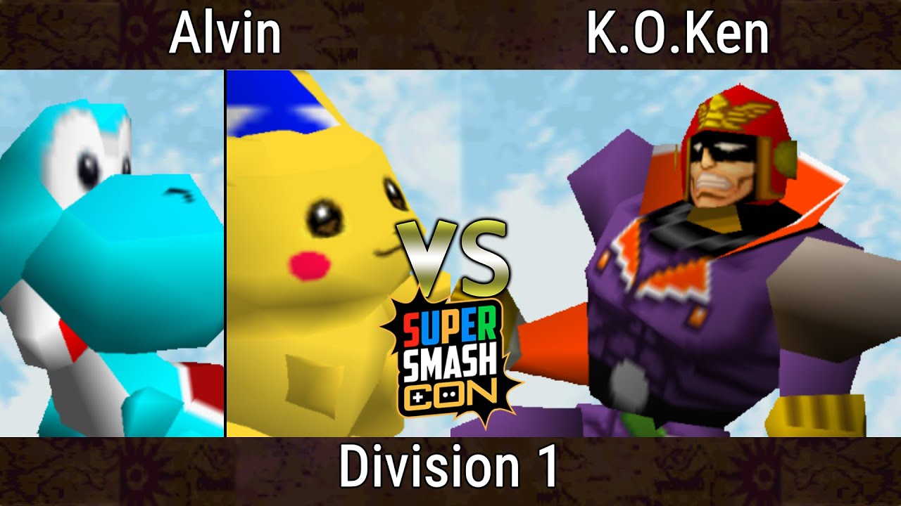 SSC 2023 - Alvin (Pikachu, Yoshi) Vs. KO Ken (Captain Falcon) Smash ...