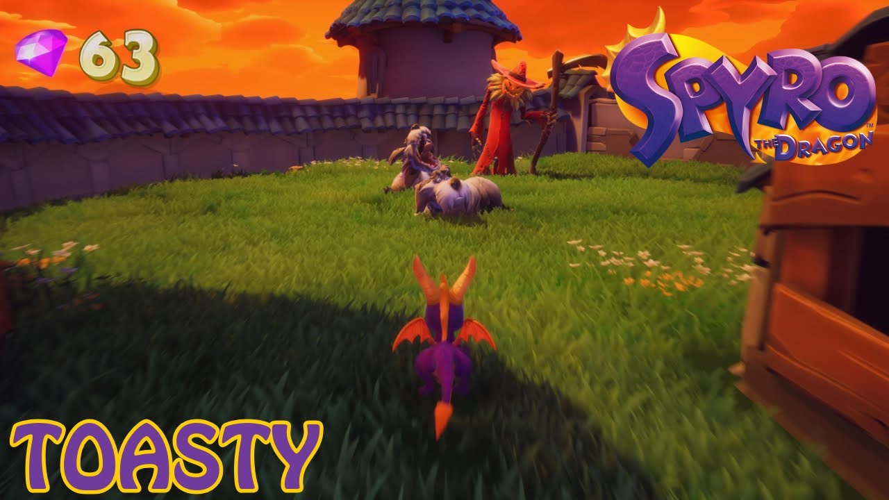 Toasty Boss Fight | Spyro The Dragon | Spyro Reignited Trilogy - YouTube