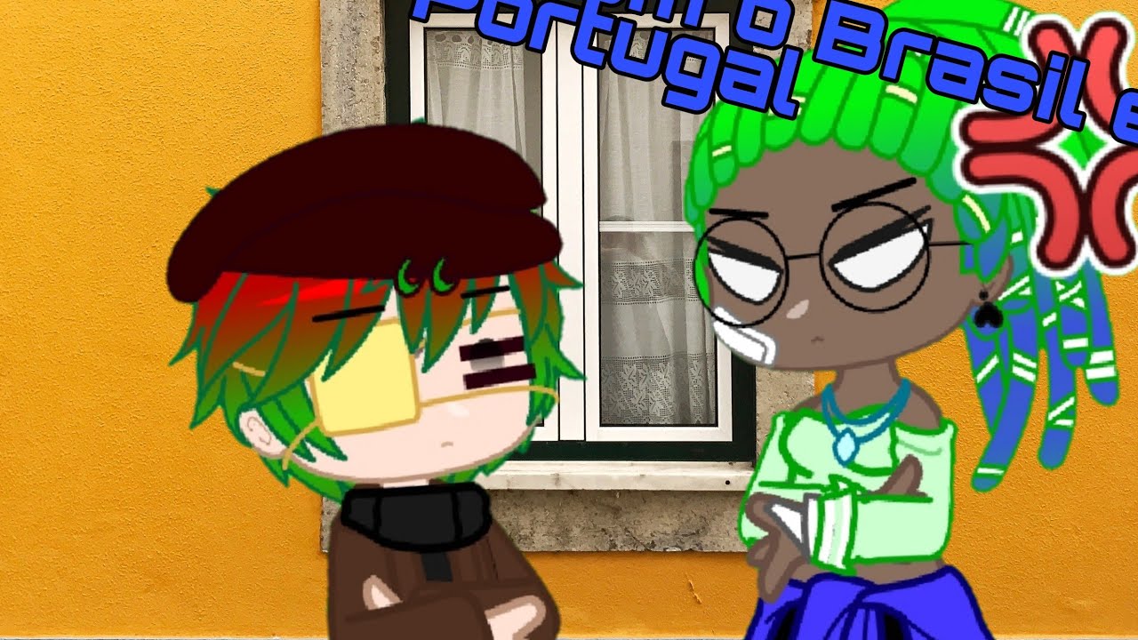 palavras com Brasil e Portugal parte 1 ( countryhumans e gacha club ...