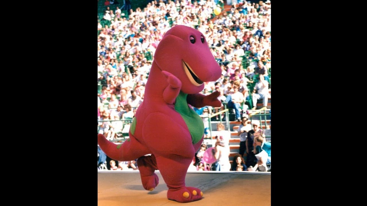 Barney's Appearance At FamilyFest93 1993 - YouTube