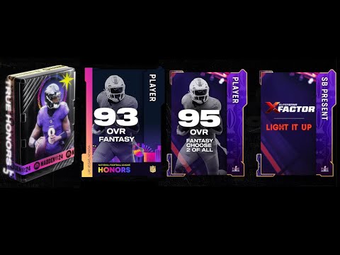 OPENING ALL THE NFL HONORS & MVP SET HELPER PACKS! - IS IT WORTH IT ...