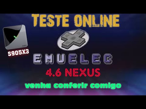 TESTE EMUELEC NEXUS 4.6 ONLINE - YouTube