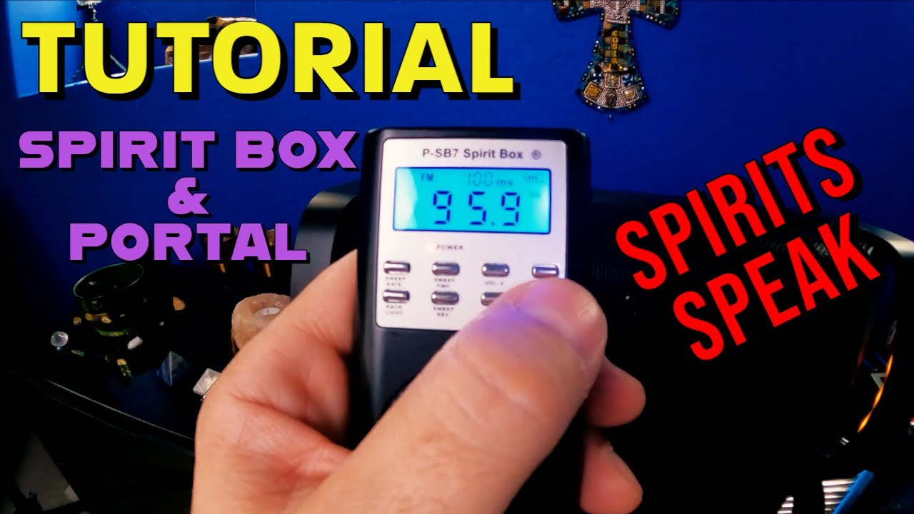 What is a Spirit Box & How Do I use my Portal? - YouTube