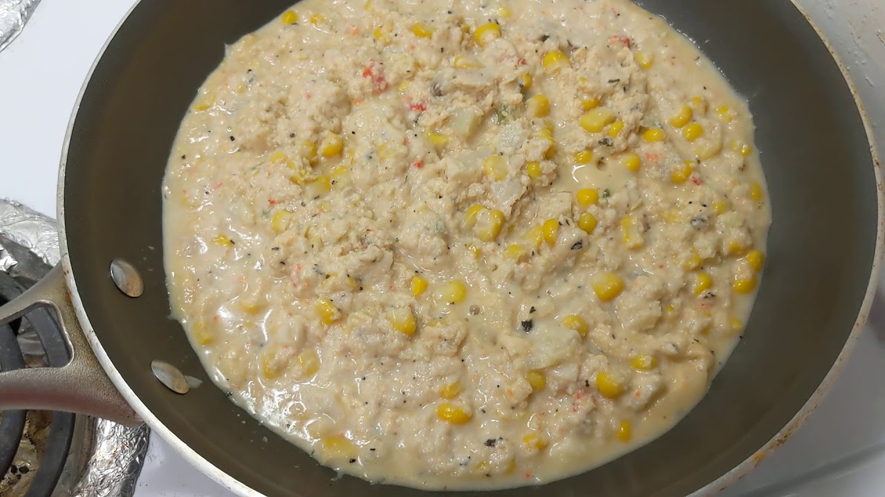 Blount Fine Foods King Crab and Corn Chowder - YouTube