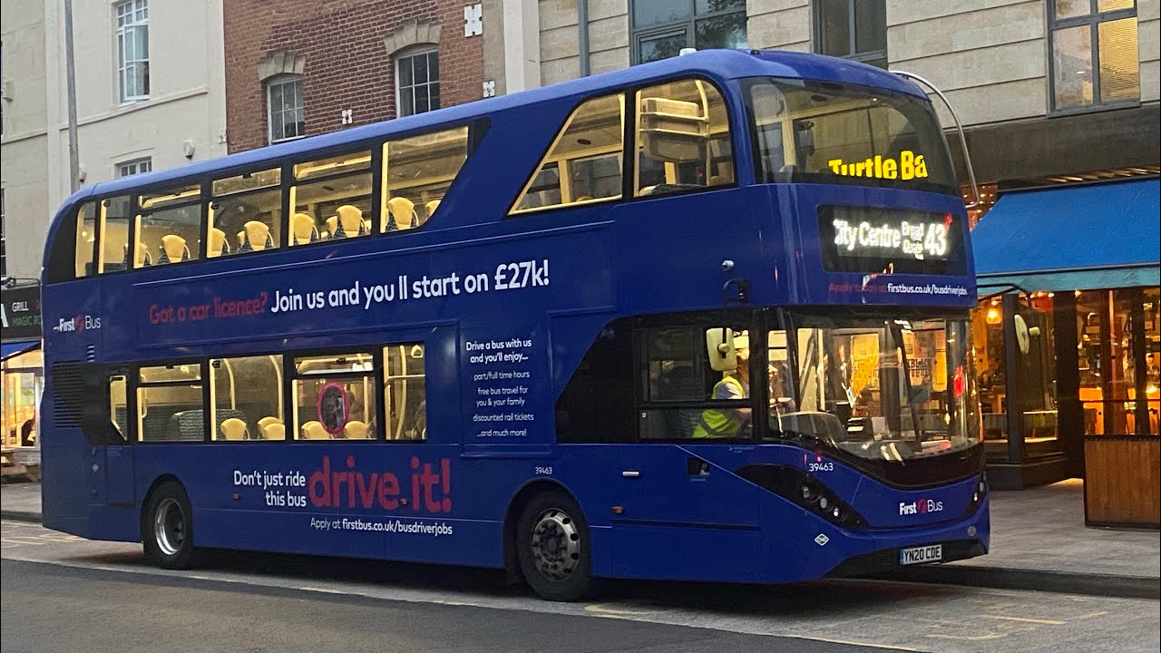 First West of England Scania N280UD ADL Enviro400 City CBG - YN20CDE ...