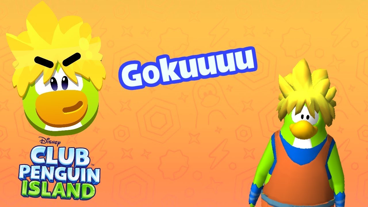 ANDANDO DE GOKU NO CPI - Club Penguin Island - YouTube