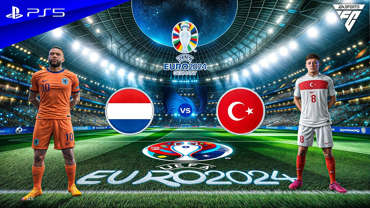 FC 24 - Netherlands vs Turkey | UEFA EURO 2024 Quarter Final | PS5 ...