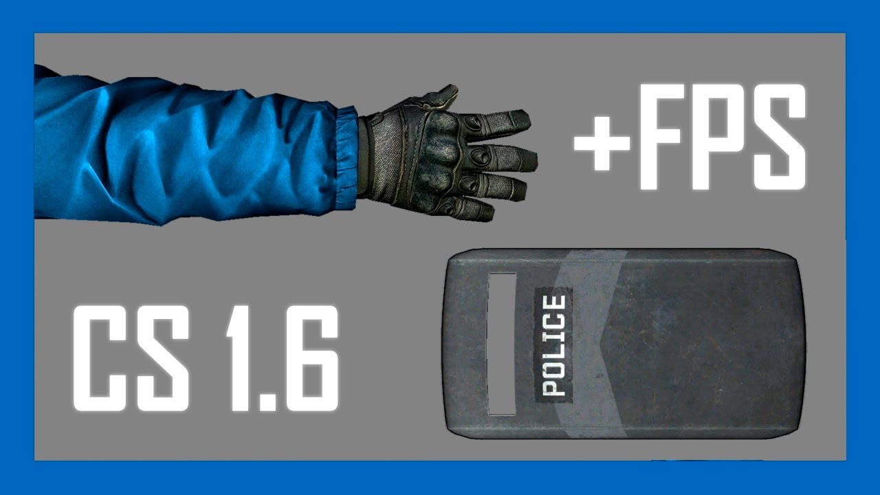 CS 1.6 | CS GO NEW CT FBI | Escudo / Shield | Bajos Polígonos / Low ...