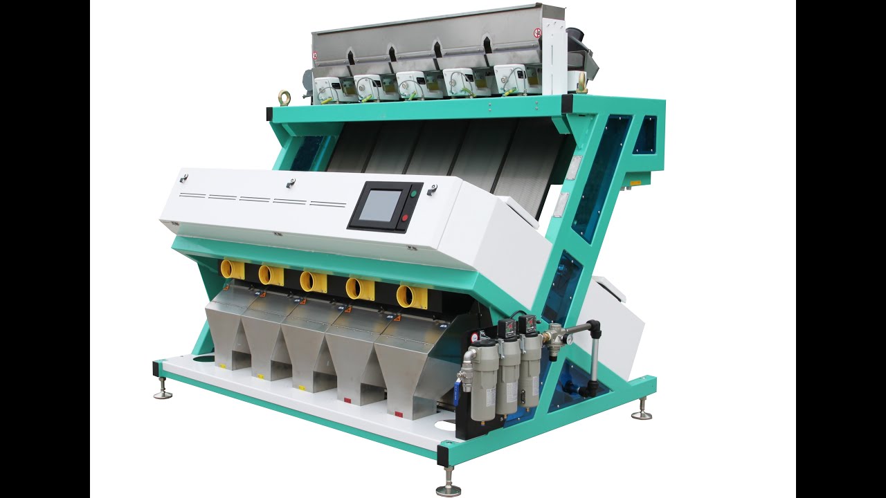 How Color Sorter works in a Rice Mill - YouTube
