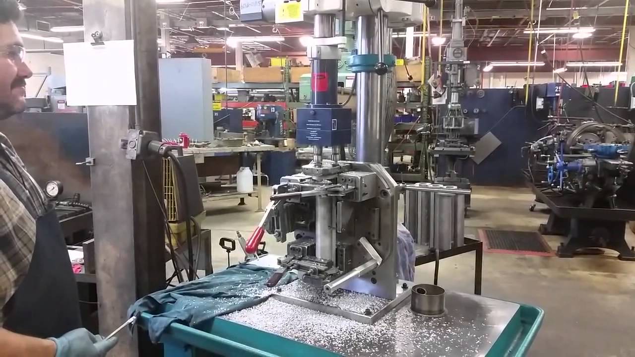 AutoDrill LLC In Action! AutoDrill Multi Drill Head on Drill Press ...